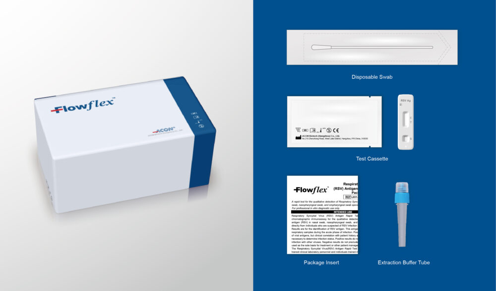 FLOWFLEX RSV RAPID TEST (Pack of 25pcs) [Box of 32 packs] - 4Med